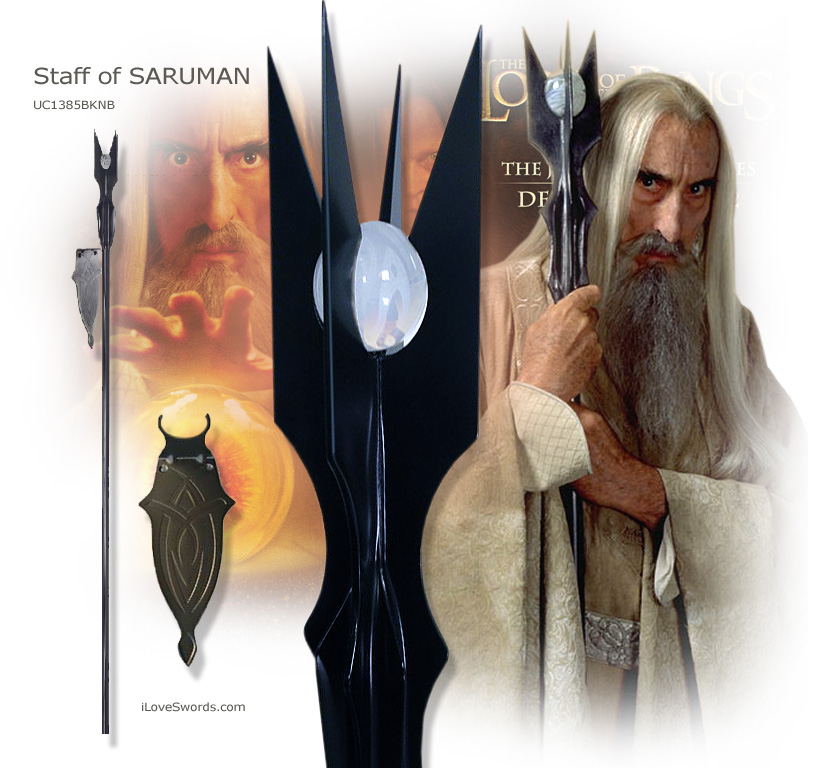 Saruman The White Staff