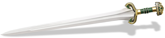 Licensed Lord of the Rings Sword of Theodred and wall display UC3519 by ...