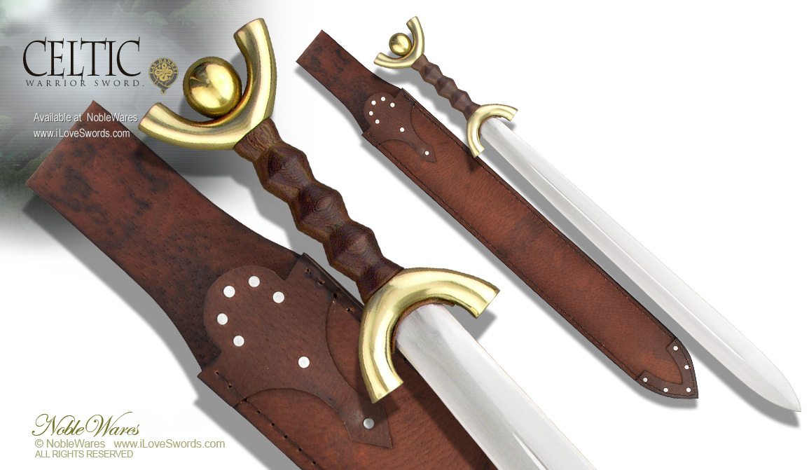 Battle Ready Celtic Warrior Sword SH2370 by CAS HANWEI