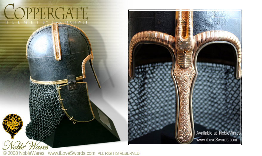 Coppergate Helmet 2153N by Cas Hanwei - Large Image