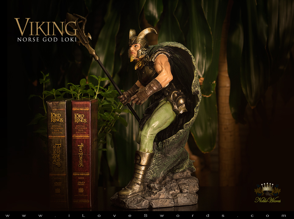 Viking Viking Norse God Loki Statue 9155 by Pacific Giftware