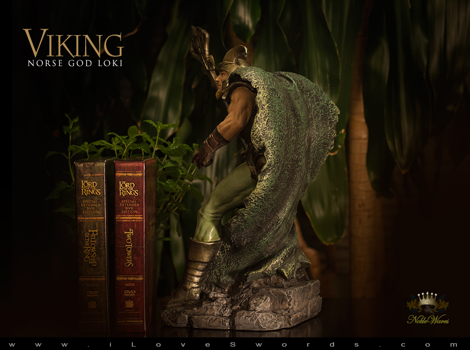 Viking Viking Norse God Loki Statue 9155 by Pacific Giftware