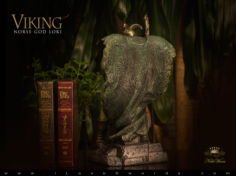 Viking Viking Norse God Loki Statue 9155 by Pacific Giftware