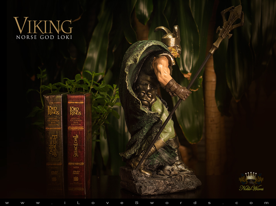 Viking Viking Norse God Loki Statue 9155 by Pacific Giftware