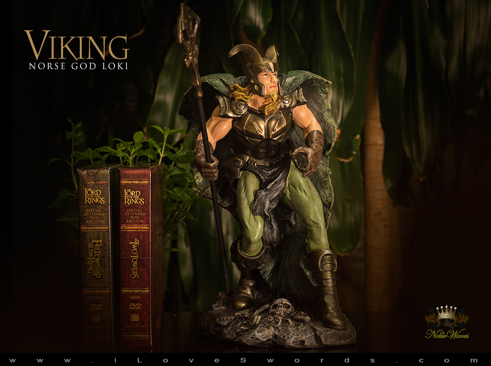 Viking Viking Norse God Loki Statue 9155 by Pacific Giftware
