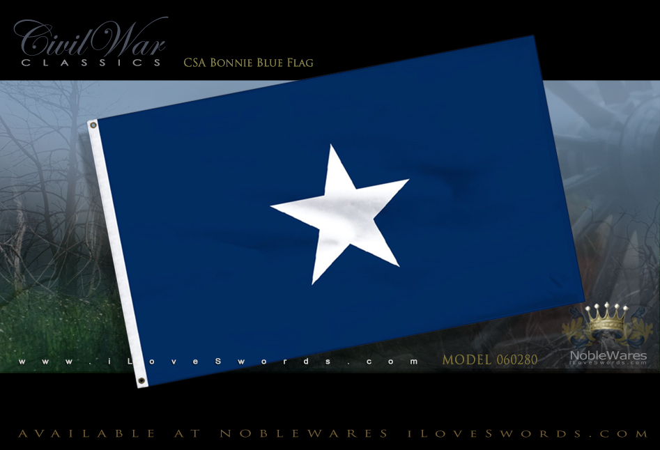 Civil War Flags NobleWares • iLoveSwords.com