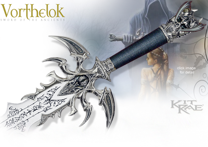 Kit Rae Autographed Edition Vorthelok Sword of the Ancients model ...