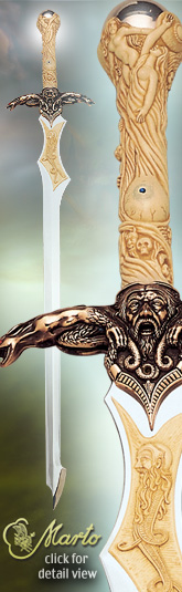 Ivory Merlin Fantasy Sword by Marto