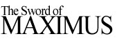 Sword of MAXIMUS from the movie Gladiator