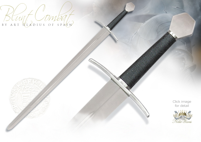 Blunt Stage Combat Agincourt Sword w/scabbard SG3521V by Art Gladius of ...