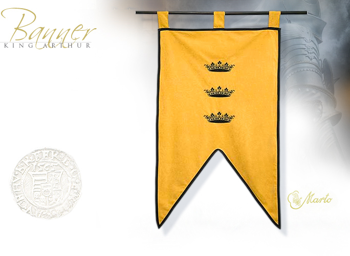 Medieval Banner of King Arthur MF1545 by Marto of Spain