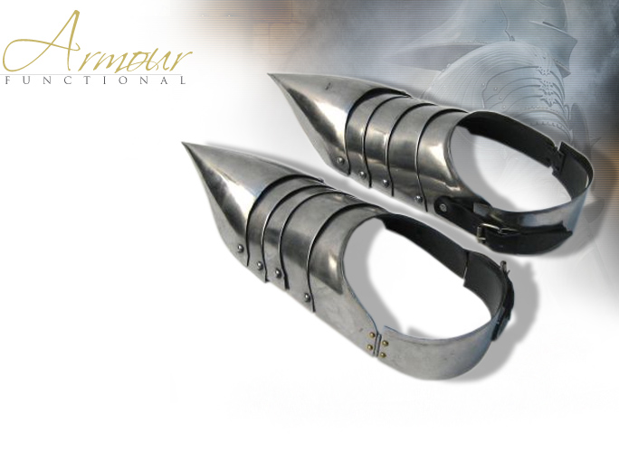 Functional Steel Sabaton Foot armour pair NW80832 made in India