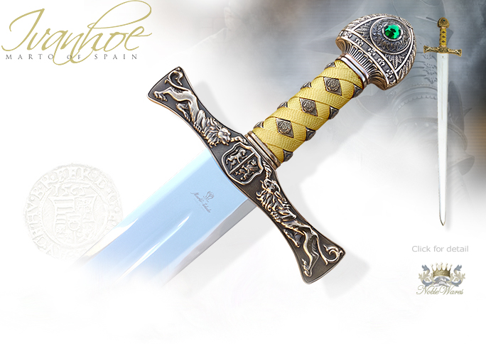 Sword of Ivanhoe 539 by MARTO of Toledo Spain