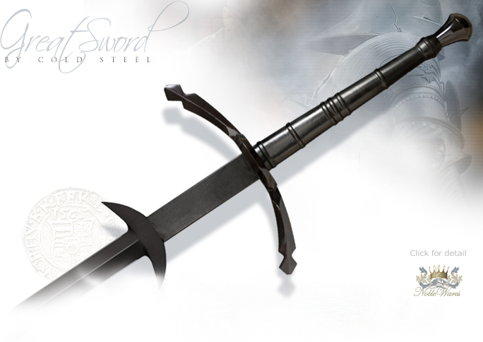 Functional Man At Arms MAA Two Handed Great Sword 88WGSM by Cold Steel