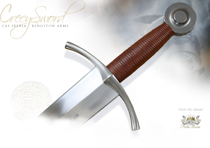 Kingston Arms Functional Crecy War Sword SM36010 by CAS Iberia