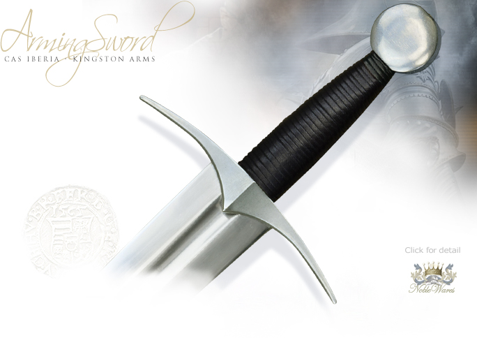 Kingston Arms Functional Arming Sword SM36080 by CAS Iberia