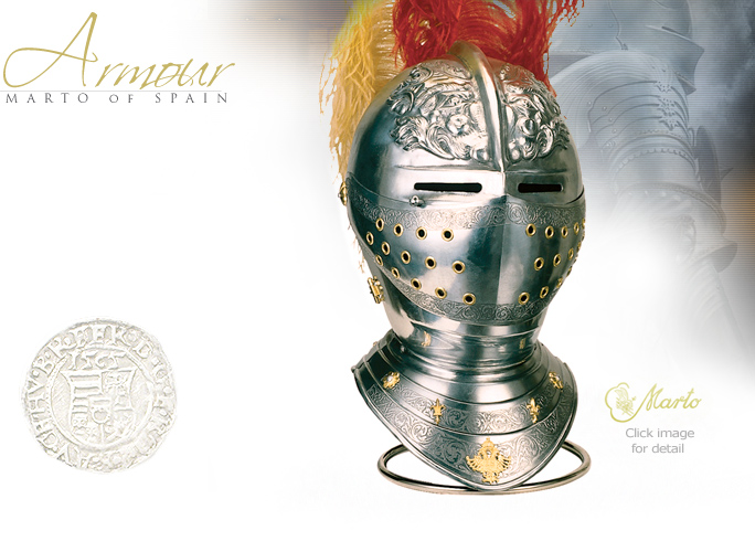 902.2 Tournament Helmet by Marto Martespa of Toledo Spain