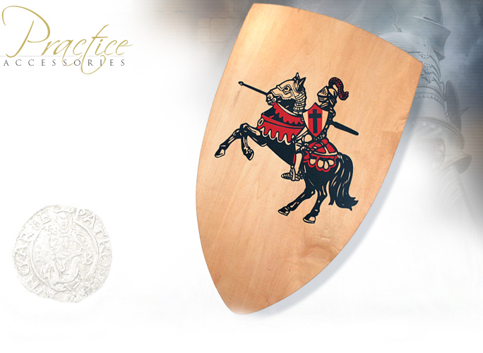Medieval Jousting Knight Wooden Practice Shield M8006 Made in China