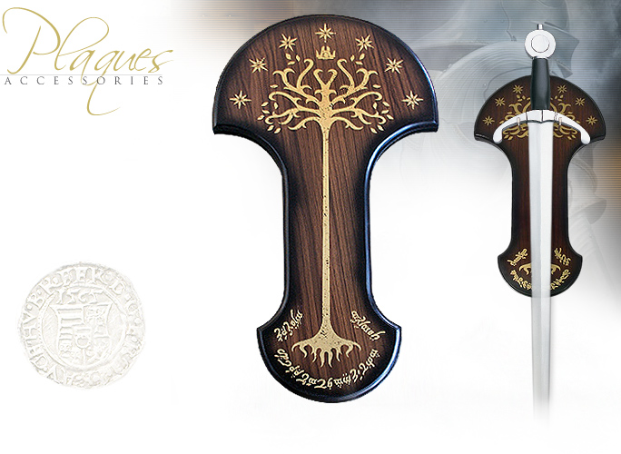 Long Sword Plaque - Life Tree K9425HH
