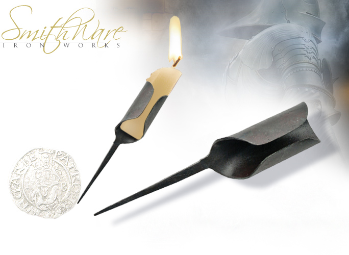Hand Forged Medieval Candle Spike PA7895