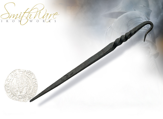 Hand Forged Medieval Spindle Hook PA7896