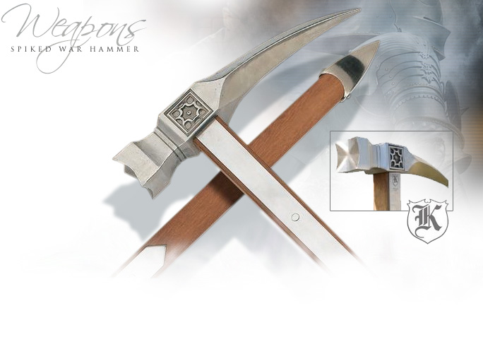 Medieval Massive Spiked War Hammer BK627 by BK