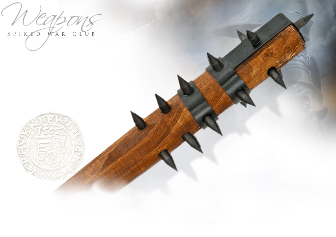 Functional 23" Medieval Barbarian Spiked War Mace CN926795
