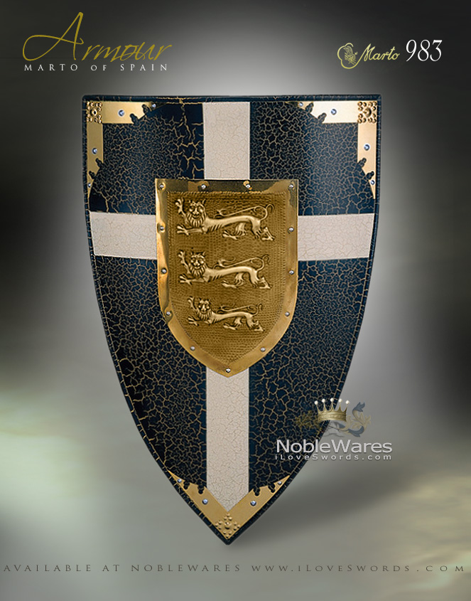 King Richard the Lionheart Shield 983 by Marto Martespa Large Image