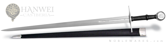 Paul Chen Functional Albrecht II Hand and a Half Sword with scabbard ...