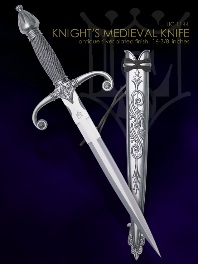 UC1144 Knight's Medieval Knife Large Image