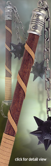 Single and double ball Battle maces