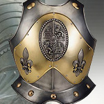 Decorative Breastplates by Marto Martespa and Art Gladius of Spain