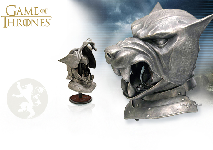 Officially Licensed Game of Thrones Hound's Helmet VS0103 by Valyrian Steel