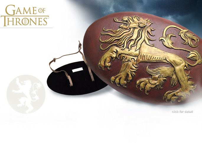 Officially Licensed Game of Thrones Lannister Shield VS0115 by Valyrian ...
