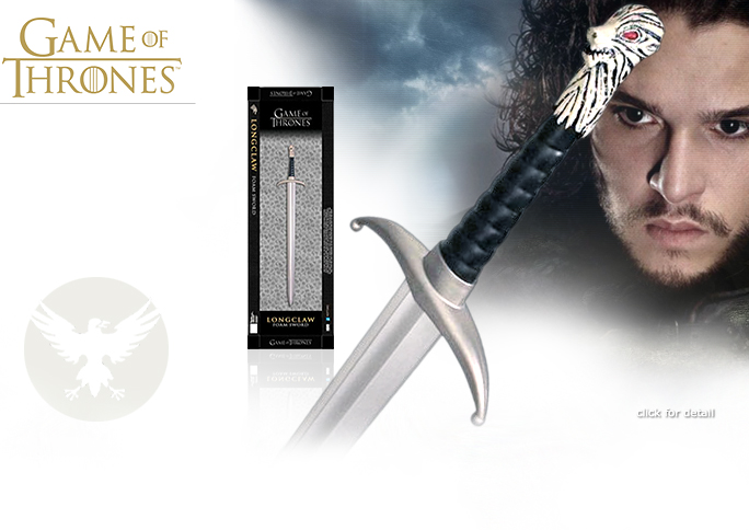 Officially Licensed Game of Thrones Longclaw FOAM Sword G-OT106 by ...