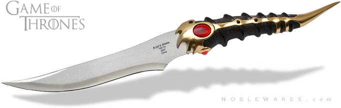 Officially Licensed Game of Thrones Arya's Blade Limited Edition VS0118 ...