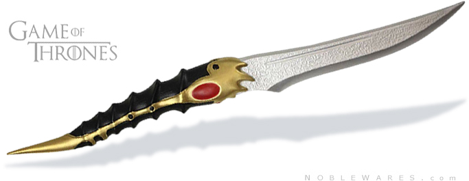 Officially Licensed Game of Thrones Catspaw Blade FOAM Dagger G-OT102