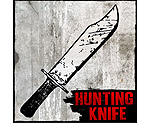 PS3 & Xbox Game Holder with Large Hunting Knife from NobleWares ...
