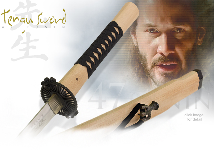 Tengu Sword 47 Ronin Battle ready limited edition licensed Movie Sword ...