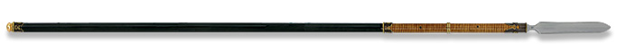 SH2312 Japanese Yari, Rattan Wrap by CAS Hanwei