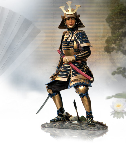 YTC6945 Samurai Warrior Nobu Cold Cast Sculpture by YTC Summit ...