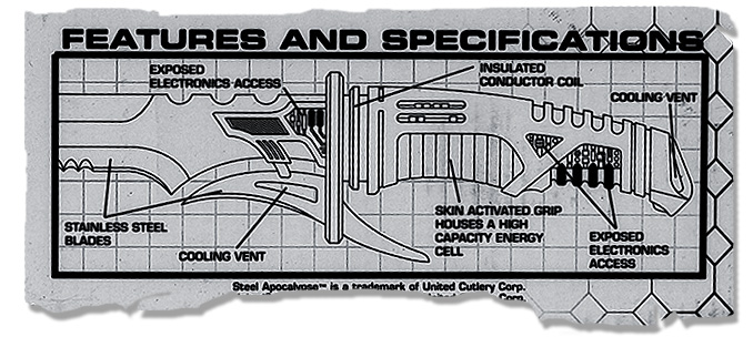 Steel Apocalypse Dregon X-10 UC1405 by United Cutlery