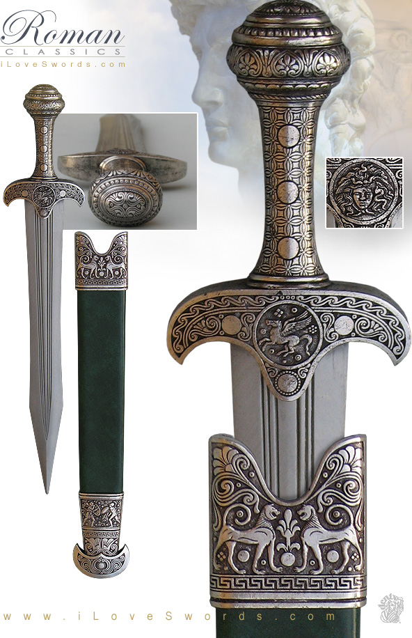 Greek Warrior Sword by Denix Silver