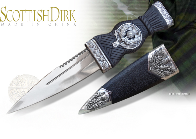 Ceremonial Scottish Dirk and Sheath CN210549 Made in China