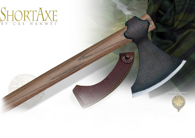Functional Short Axe (antiqued) XH2044N by CAS Hanwei