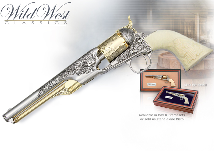 General Custer's 1861 .36 caliber Navy Revolver CA805 by Collector's ...