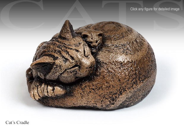 Windstone Editions | Cat's Cradle Statue 970 by M. Peña